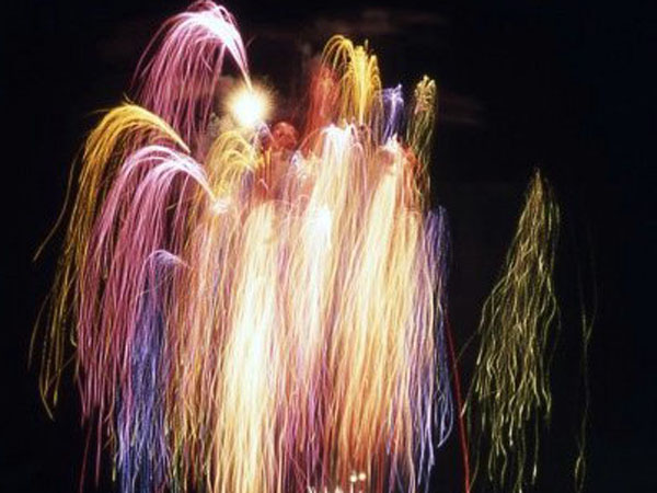 waterfall pyrotechnics