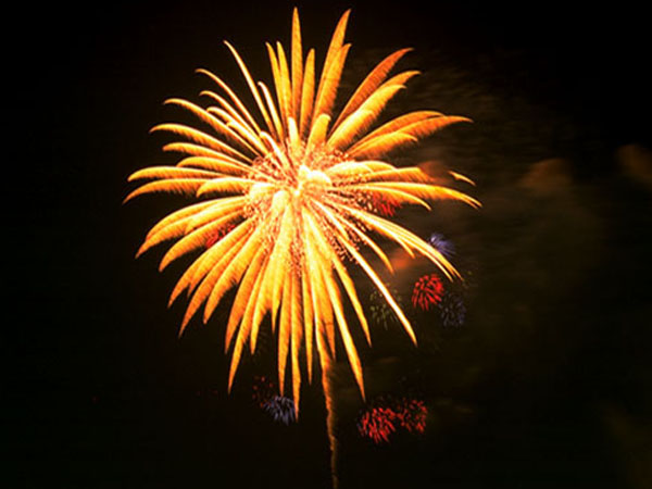 what is it called when a firework explodes